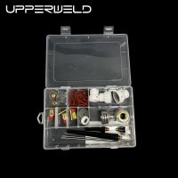 China Welding Torch Accessories 48PCS Clear Nozzle Spare Parts Include Collet Upperweld for sale