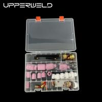 China 57PCS TIG Welding Torch Accessories Large Ceramic Nozzle TIG Spare Parts in Pink for sale