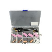 China Pink 16PCS TIG Welding Torch Accessories for Long-Lasting 13N Series Ceramic Nozzles for sale