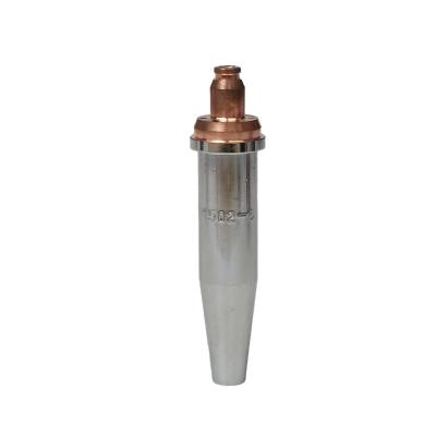 China Copper Upper Cutting Nozzle Tips for Brazil Market 1502 Cutting Tip Electroplating Nozzle for sale