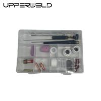 China 24PCS Alumina and Clear Nozzle TIG Welding Torch Spare Parts for Customized Support for sale