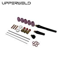 China Achieve Perfect TIG Welds with UPPERWELD 29PCS TIG Welding Torch Accessories and Gas Lens for sale