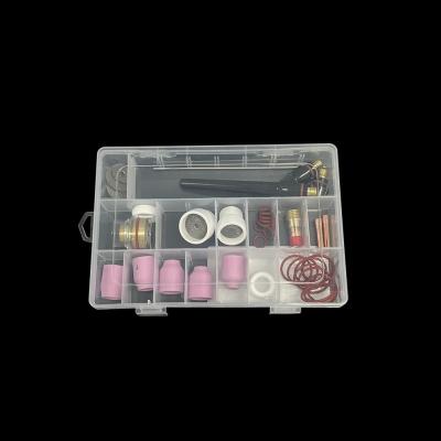 China TIG Welding Torch Accessories Alumina and Clear Nozzle for 30PCS TIG Spare Parts for sale