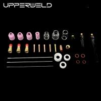 China 53N Ceramic and Clear Nozzle TIG Spare Parts 38PCS TIG Welding Torch Accessories for sale