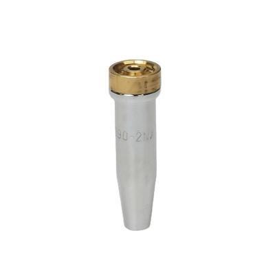 China Upper Cutting Nozzle 6290NX for American Type Gas Cutting Torch Nozzle in Silvery for sale
