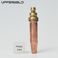 China PNME 3/64 Gas Cutting Nozzle Size for American Standard Propane Acetylene Cutting Tip for sale