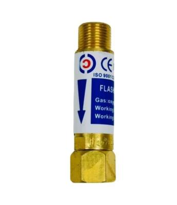 China Upper Oxygen Flashback Arrestor for 10bar Working Pressure and 7000L/H Working Flow for sale