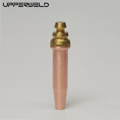 China 16/10 Size Orange Acetylene Cutting Tips French Cutting Nozzle Gas Welding Tips G1-P for sale