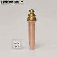 China 16/10 Size Orange Acetylene Cutting Tips French Cutting Nozzle Gas Welding Tips G1-P for sale