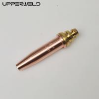 China 16/10 Size Orange Acetylene Cutting Tips French Cutting Nozzle Gas Welding Tips G1-P for sale