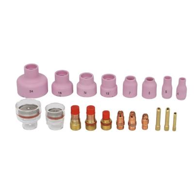 China 14pc TIG Welding Accessories Kit for UPPERWELD WP9 WP 17 18 26 Better Weld Visibility for sale