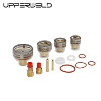 China TIG Welding Accessories 26pc Kit Gas Lens for WP9 20 WP 17 18 26 TIG Clear Champagne Nozzle for sale