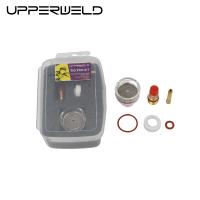 China Durable TIG Cup Consumables WP17 18 26 TIG Large Champagne Clear Nozzle Kit with Collet Body for sale