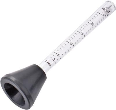 China Accurate and Durable Argon CO2 Gas Flow Scale Tester for TIG MIG Welding Range 0-25L/min for sale