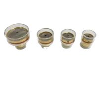 China TIG Accessories Champagne Clear Nozzle With Screen Pack For Precise Welding Results for sale