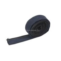 China 4m TIG Welding Torch Cable Cover With Cowboy Zipper Jacket Style Blue for sale