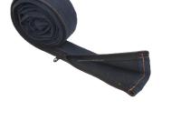 China 4m TIG Welding Torch Cable Cover With Cowboy Zipper Jacket Style Blue for sale