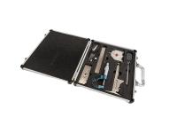 China Silver Stainless Steel Double Slide Welding Gauge for Multi Function Welding Equipment for sale