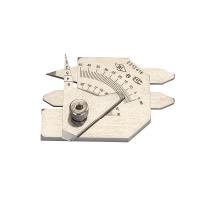 China ODM Supported Multi Function Welding Gauge HJC45B Stainless Steel Double Slide Welding for sale
