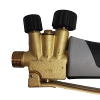 China N.W. 318.6g Customized Support OEM Upper Gas Handle Weed Burner Handle with Pilot Valve for sale