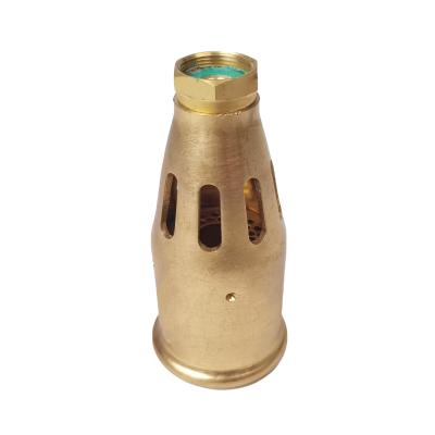 China Upper Brass Weed Burner Gas Nozzle for Gold Heating Torch Propane Flame Weeding Burner for sale
