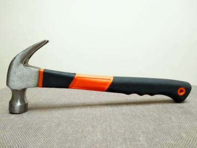 China 8OZ-24OZ Forged Steel Claw hammer/Carpenter hammer(XL0020-2) with polishing surface and double color handle for sale