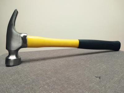 China Steel Claw Hammer/Nail hammer(HKSP) 42cm Length handle,polishing surface and good price hand tools for sale
