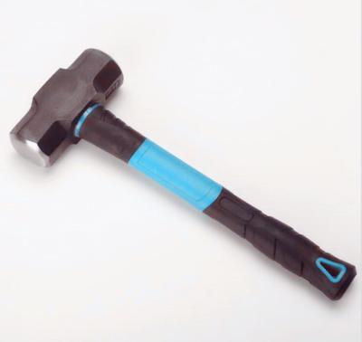 China 4LB Sledge Hammer(XL-0128) with painted surface,double color rubber handle and good price for sale