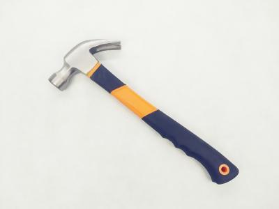 China Carbon Steel Hand Tools American Type Claw hammer with Plastic handle (XL0020-2) for sale
