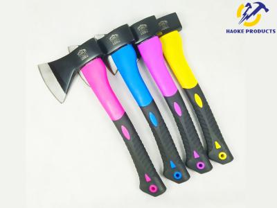 China #45 Forged Carbon Steel Colored Plastic Handle Working Axe in Hand Tools (XL0136) for sale