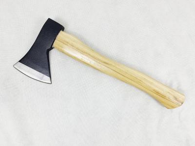 China 600G Size Natural color Hickory Handle Forged Carbon Steel Axe For Axe Throwing Camping And Outdoor Activities for sale