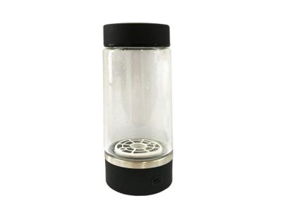 China 360ml Portable Hydrogen Water Generator , 3000PB hydrogenized water bottle for sale