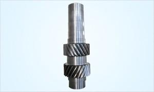 China High Strength Pinion Gear Shafts 20mm Diameter 45 Steel Heat Treated for Industrial Machinery for sale