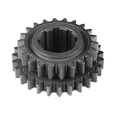 China TB Tractor Double Spur Gear Spare Parts 20 Teeth 45 Steel for Engineering Machinery for sale