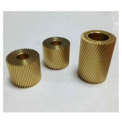 China Brass Bronze Copper Helical Gear 1.5 Module 20 Tooth Precision Industrial for sale