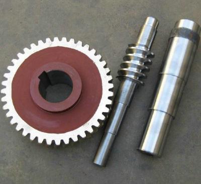 China Industrial Electrical Forging Worm Gear 20mm Shaft Diameter OEM Custom Service for sale