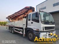 China Reconditioned Zoomlion 47X-5RZ Concrete Pump Truck 47m Boom End Hose 3000mm for sale