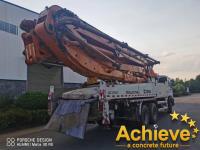 China Reconditioned Zoomlion 47X-5RZ Concrete Pump Truck 47m Boom End Hose 3000mm for sale