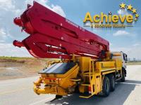 China Reconditioned Putzmeister M36-4 Concrete Pump Truck 35.6m Reach Mercedes 3341 for sale