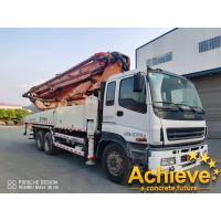 China Zoomlion 47m Used Concrete Pump Truck 120m3/h 7MPa for Sale for sale