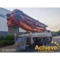 China Zoomlion 47m Used Concrete Pump Truck 120m3/h 7MPa for Sale for sale