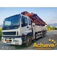 China Zoomlion 47m Used Concrete Pump Truck 120m3/h 7MPa for Sale for sale