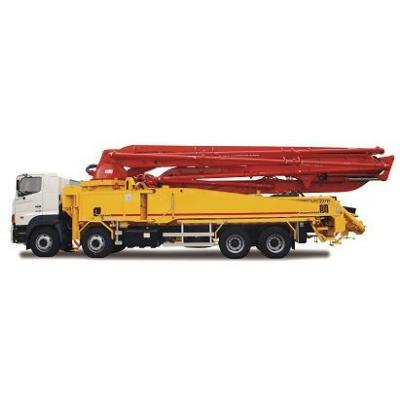 China Used Putzmeister M49-5 4141 Truck Mounted Concrete Pump 50m Reach 160m3/h for sale