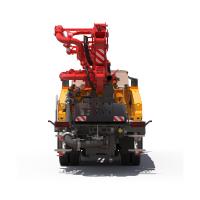 China Putzmeister M36-5 4141 Used Truck Mounted Concrete Pump Car 36m Boom for sale