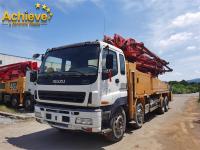 China Putzmeister M46-5 Used Truck Mounted Concrete Pump 4 Axles Under 32t for sale