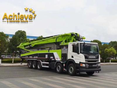 China ZOOMLION 67m Truck Mounted Concrete Pump 67X-7RZ 180m3/h 9MPa for sale