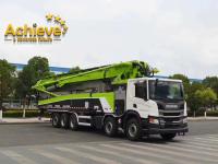 China Used ZOOMLION 67m Truck Mounted Concrete Pump 67X-7RZ 180 m3/h 9 MPa for sale