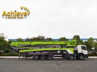 China Used Zoomlion 67m Truck Mounted Concrete Pump 67X-7RZ 180m3/h 9MPa for sale