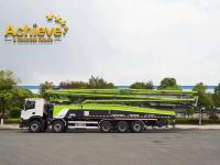 China Used Zoomlion 67m Truck Mounted Concrete Pump 67X-7RZ 180m3/h 9MPa for sale