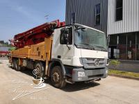 China Putzmeister M36-5 4141 Truck Mounted Concrete Boom Pump 36m 4 Arm Z Fold for sale